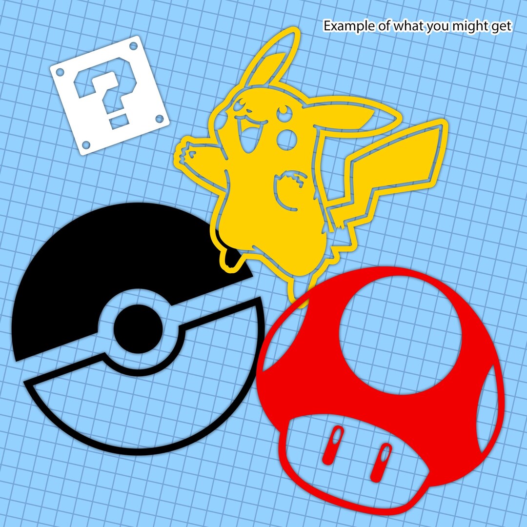 Random Classic Video Game Sticker Pack - Etsy