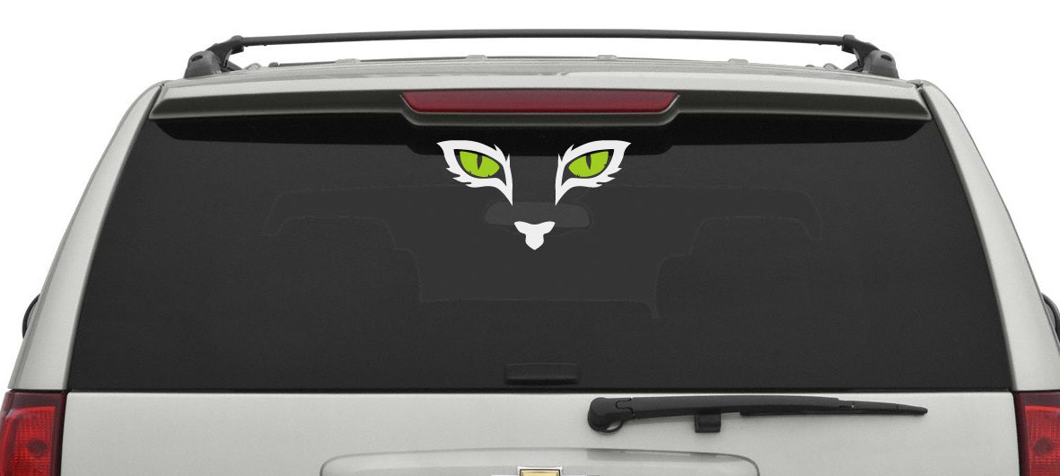 Cat Eyes Vinyl Decal Sticker - Etsy
