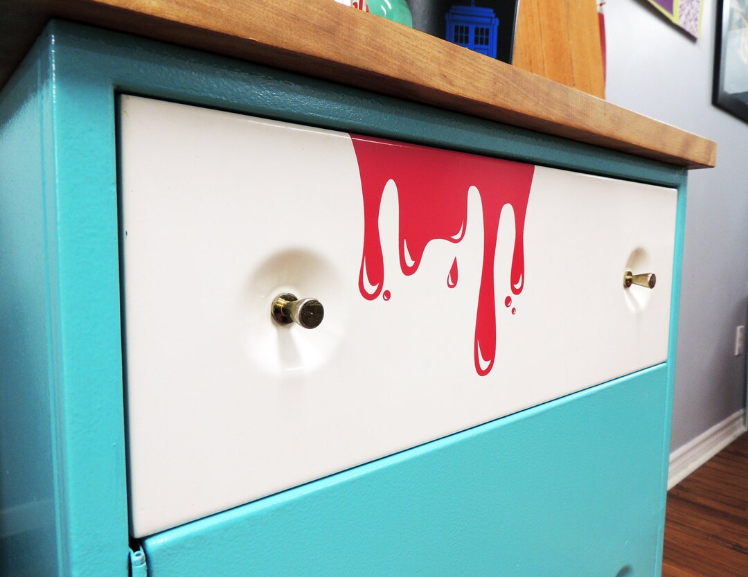 Drip, Liquid Ooze Sticker, Decal, Your Choice of Color - Etsy