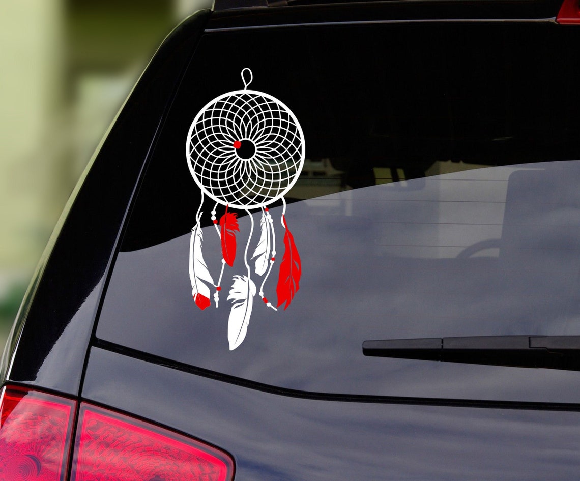 Dream Catcher With Accent Color Sticker Decal Your Choice of - Etsy