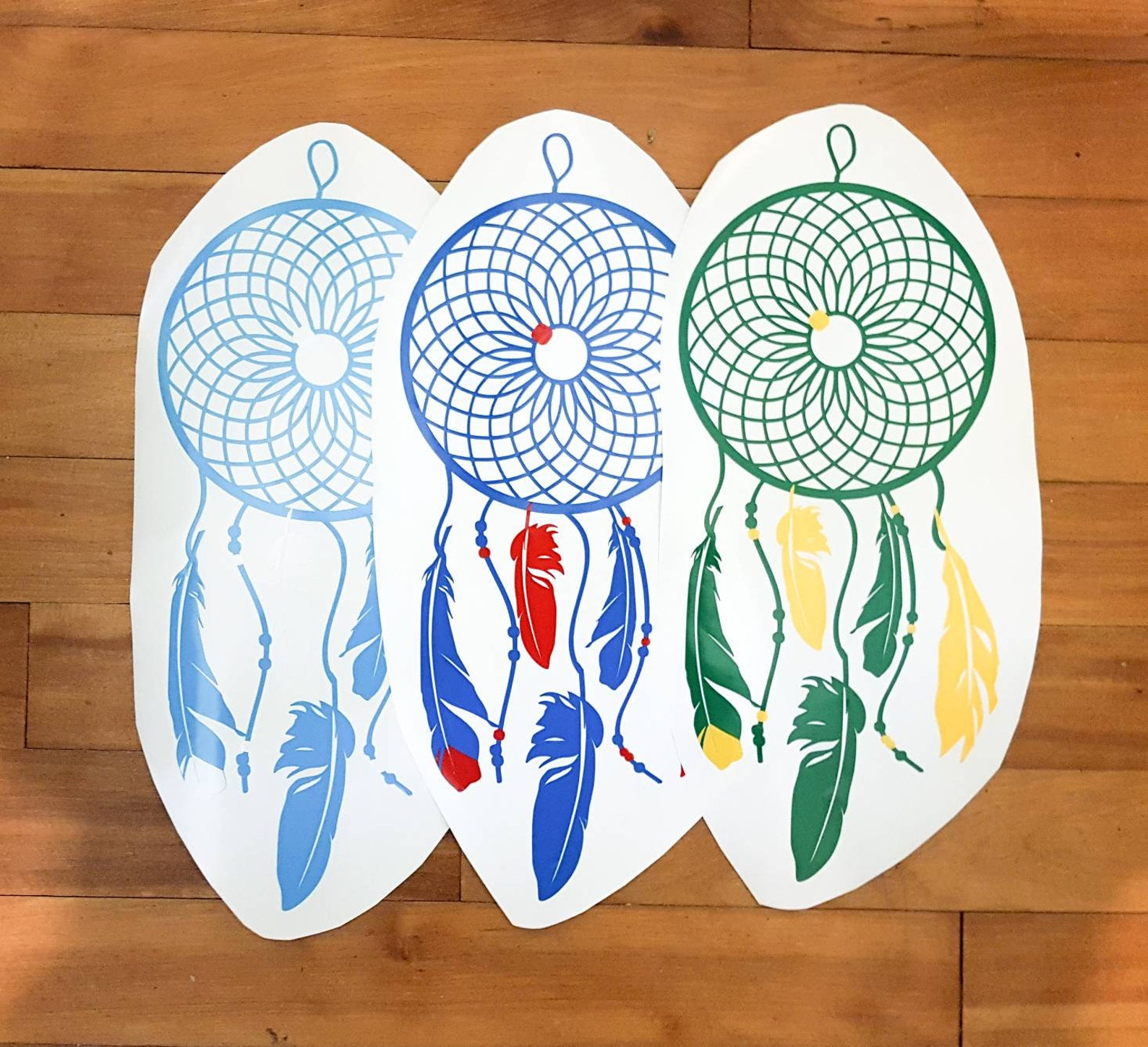 Dream Catcher With Accent Color Sticker Decal Your Choice of | Etsy