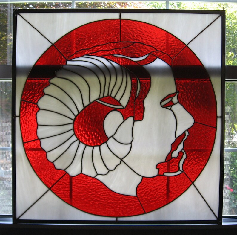 Custom Stained Glass Sign Stained Glass Logo Stained Glass - Etsy