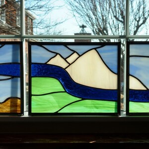 Custom Stained Glass Sign Stained Glass Logo Stained Glass - Etsy