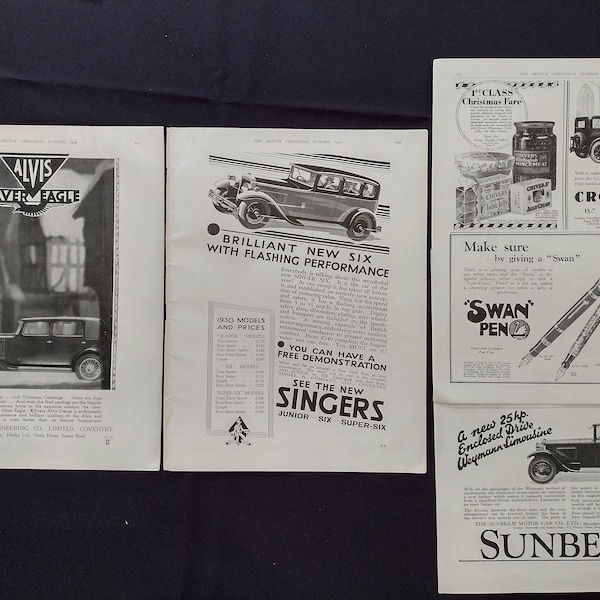 Old Car Ads - Etsy