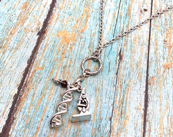 Fun Science Geek Chemistry Biology Lab Tech Beaker Silver | Etsy