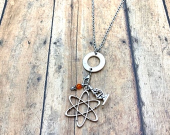 Fun Science Geek Chemistry Biology Lab Tech Beaker Silver | Etsy