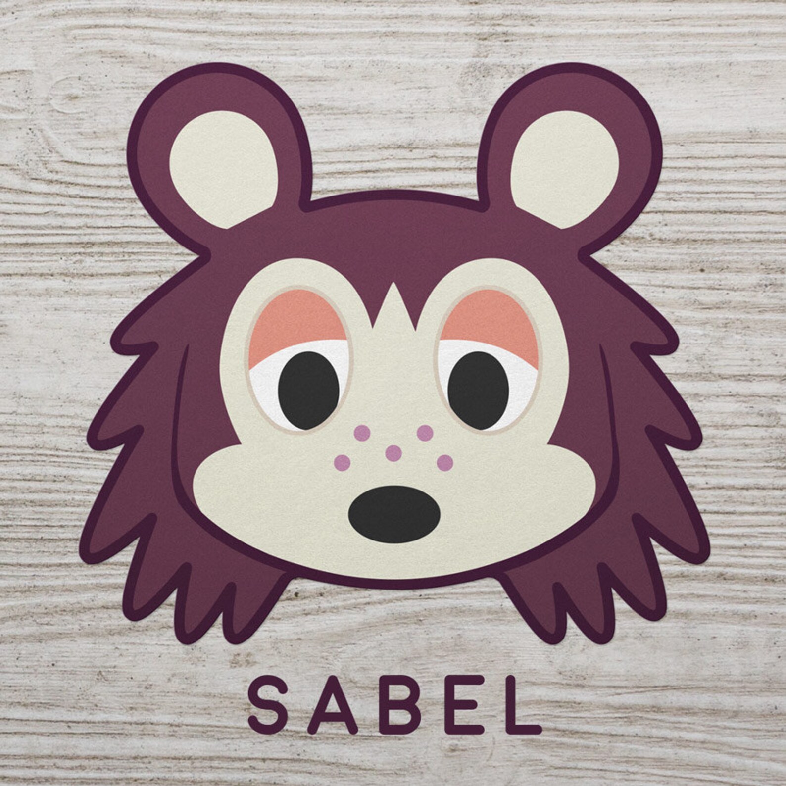 Able Sisters Vinyl Stickers mabel Sabel and Label - Etsy