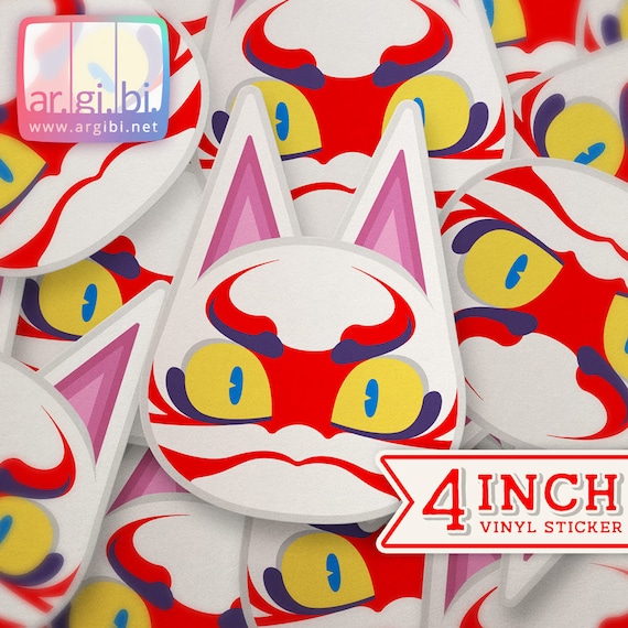 Autocollant en vinyle Kabuki | Etsy France