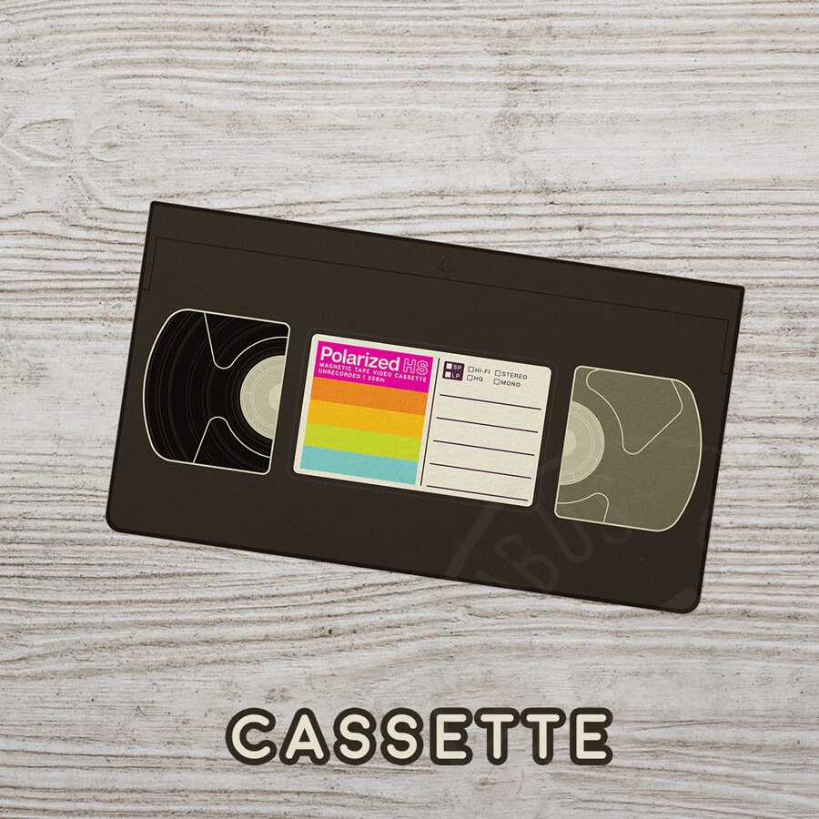 Polarized VHS Vaporwave Vinyl Sticker Laptop Stickers - Etsy