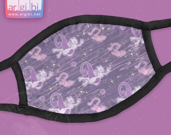 Mewtwo Face Mask | Etsy