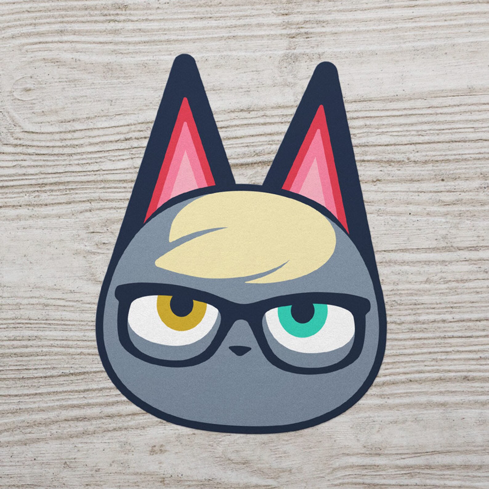 Raymond Animal Crossing Vinyl Sticker / New Horizons / ACNH / | Etsy