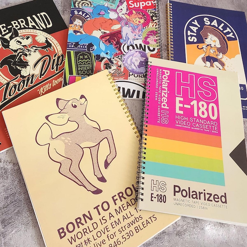 Polarized VHS Vaporwave - Sticker Book - Etsy