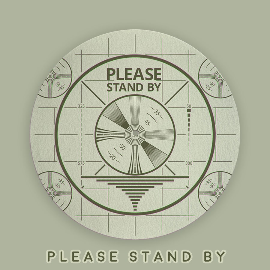 Tv Test Pattern Please Stand By
