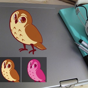 Cute Owl Full Color Decal - Etsy
