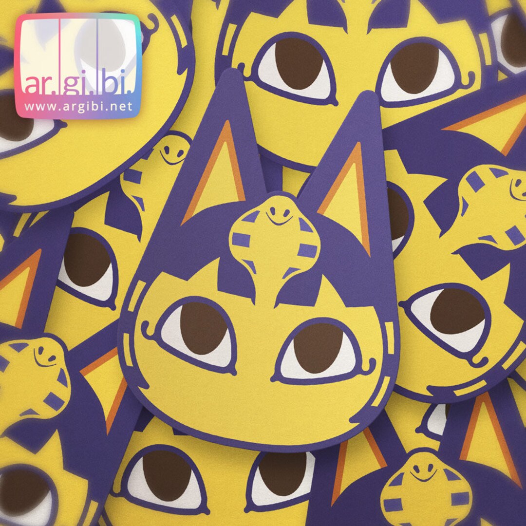 Ankha Animal Crossing Vinyl Sticker / New Horizons / ACNH / Waterproof ...