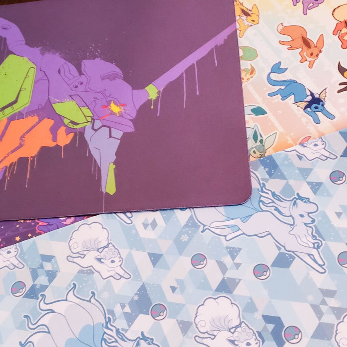 Ghost Types Mousepad Deskmat Playmat - Etsy