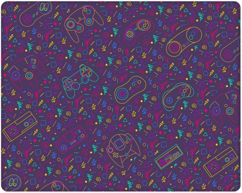 24 Retro Arcade Carpet Pattern Bandana Headband Face - Etsy