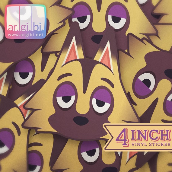 Kyle Vinyl Sticker Animal Crossing Stickers Laptop Sticker - Etsy