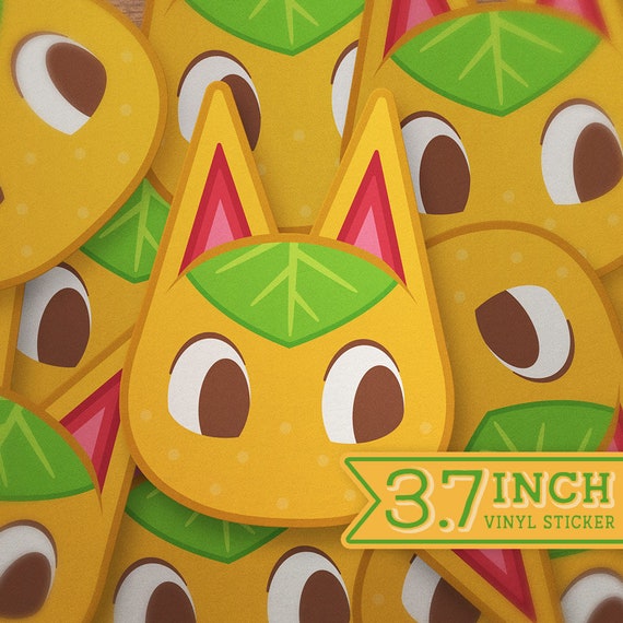 Tangy Vinyl Sticker Animal Crossing Stickers Laptop - Etsy