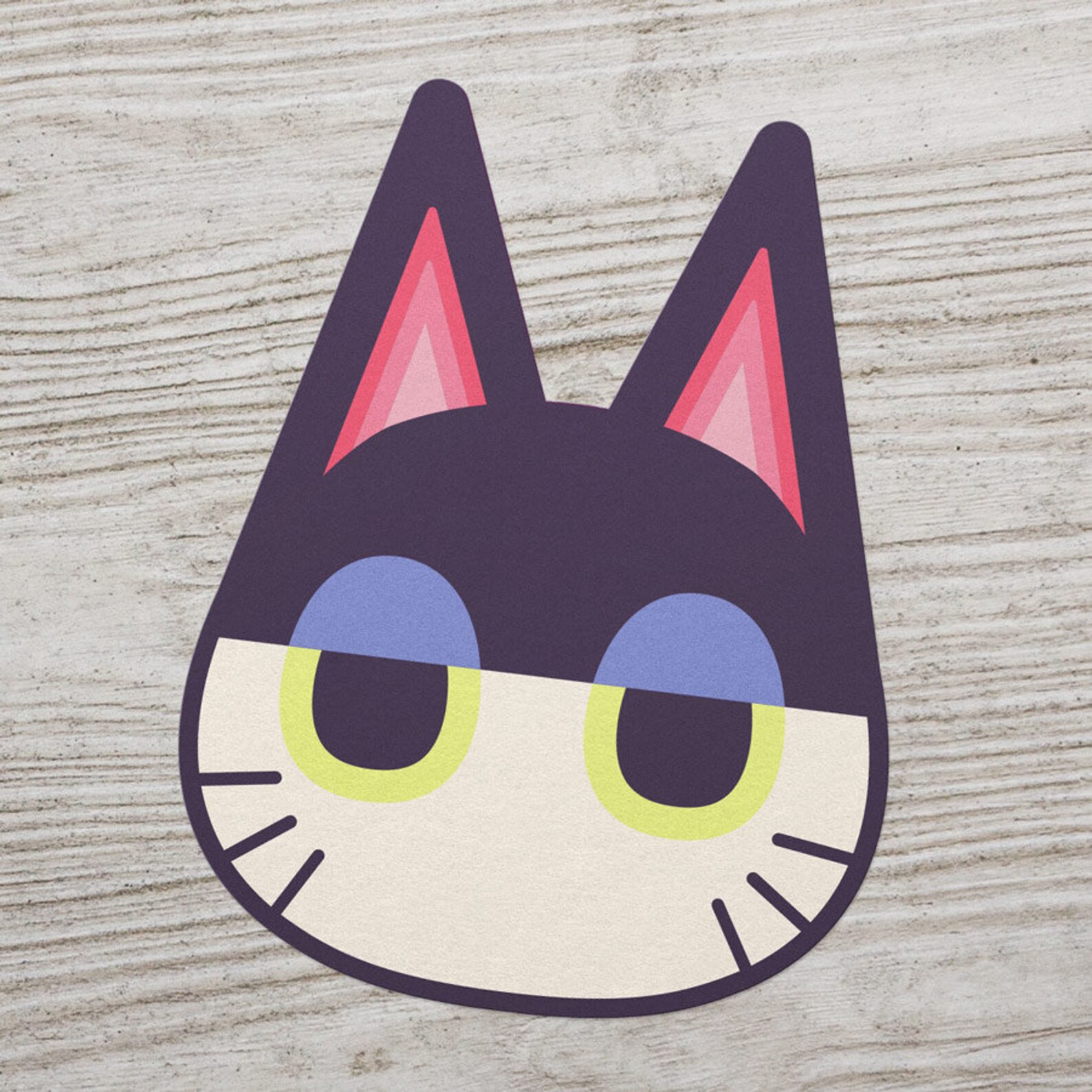 Punchy Vinyl Sticker - Etsy