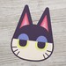 Punchy Vinyl Sticker - Etsy