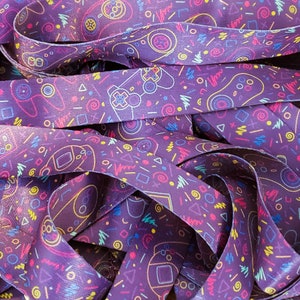 Retro Arcade Pattern Lanyard - Etsy