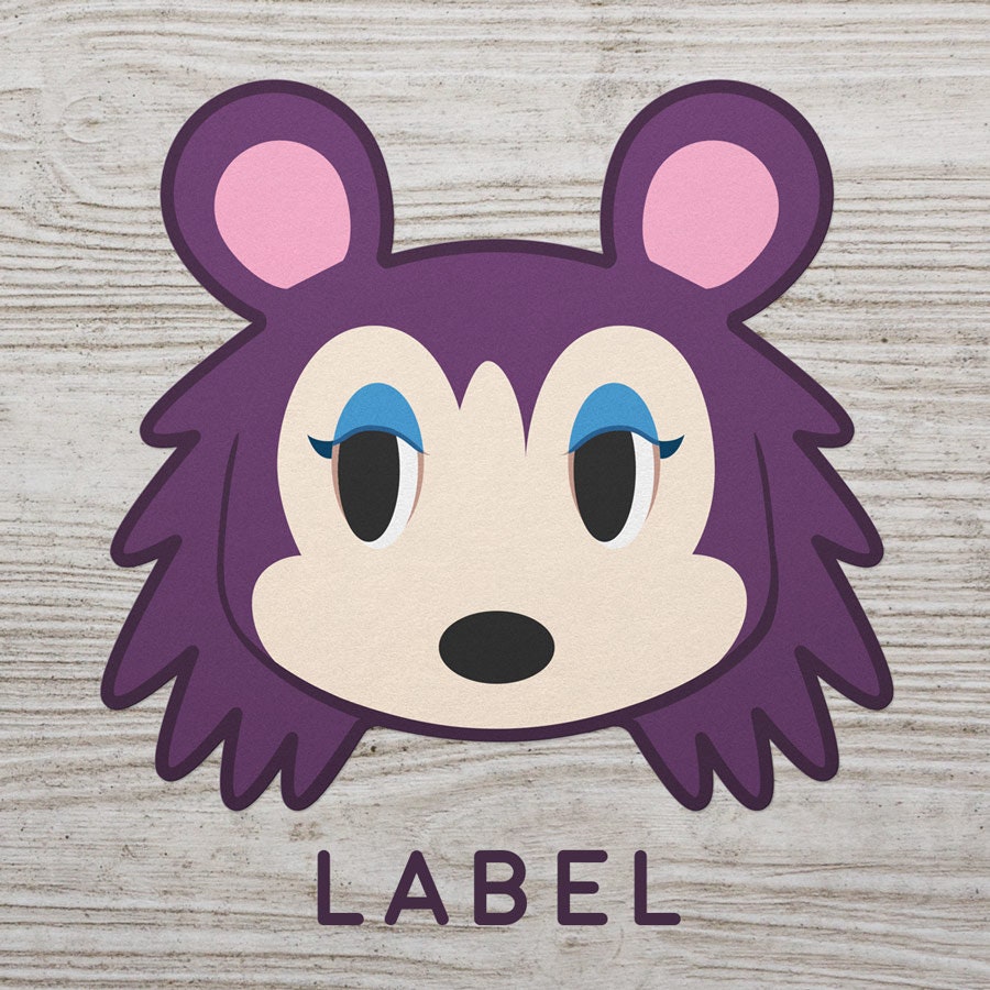Able Sisters Vinyl Sticker (Mabel, Sabel and Label) - Animal Crossing ...
