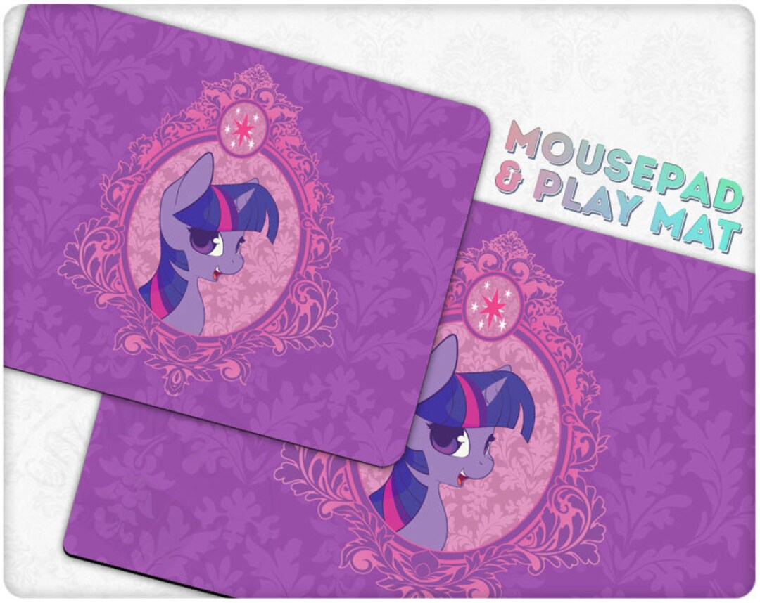Twilight Sparkle Mousepad | Playmat - Etsy