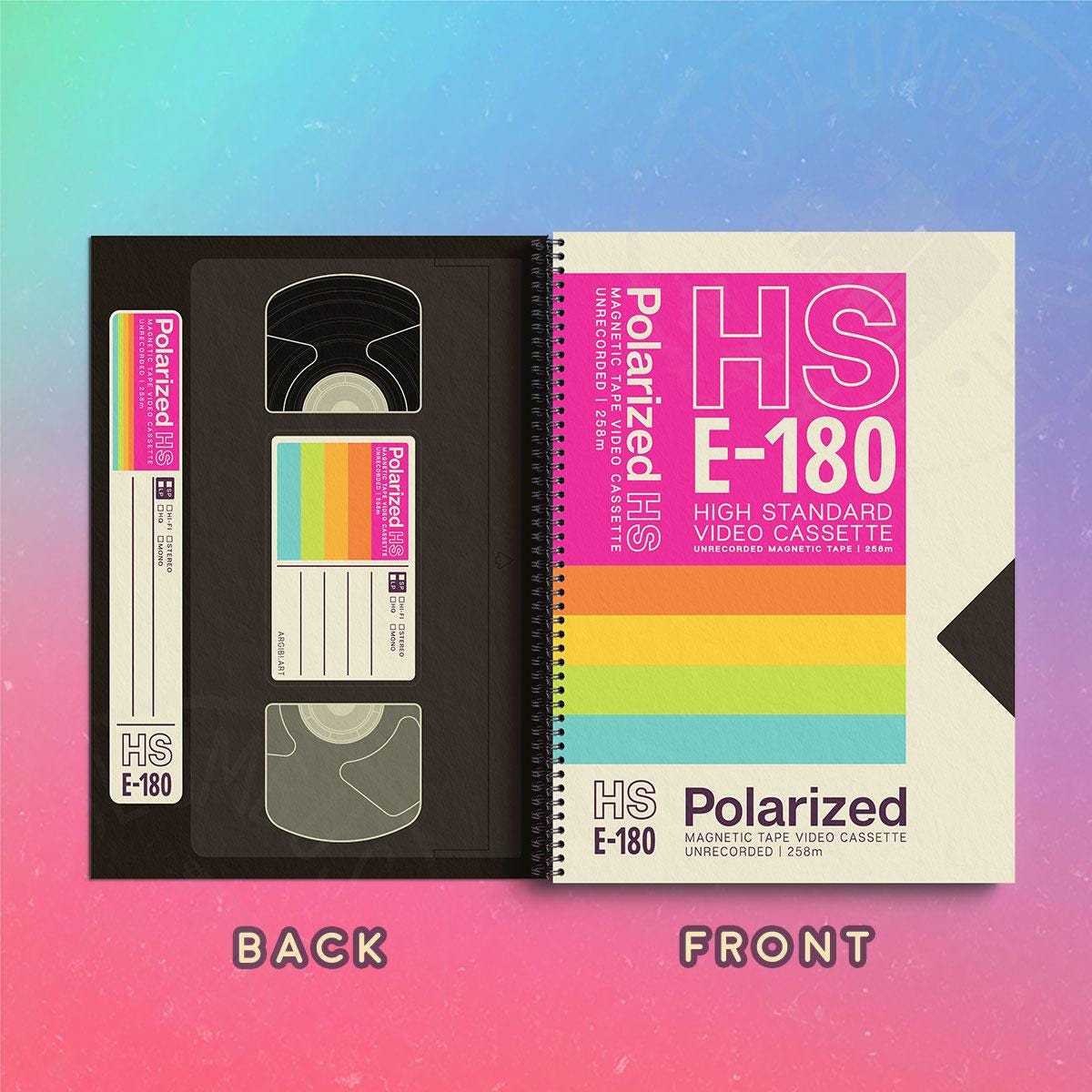 Polarized VHS Vaporwave - Sticker Book - Etsy