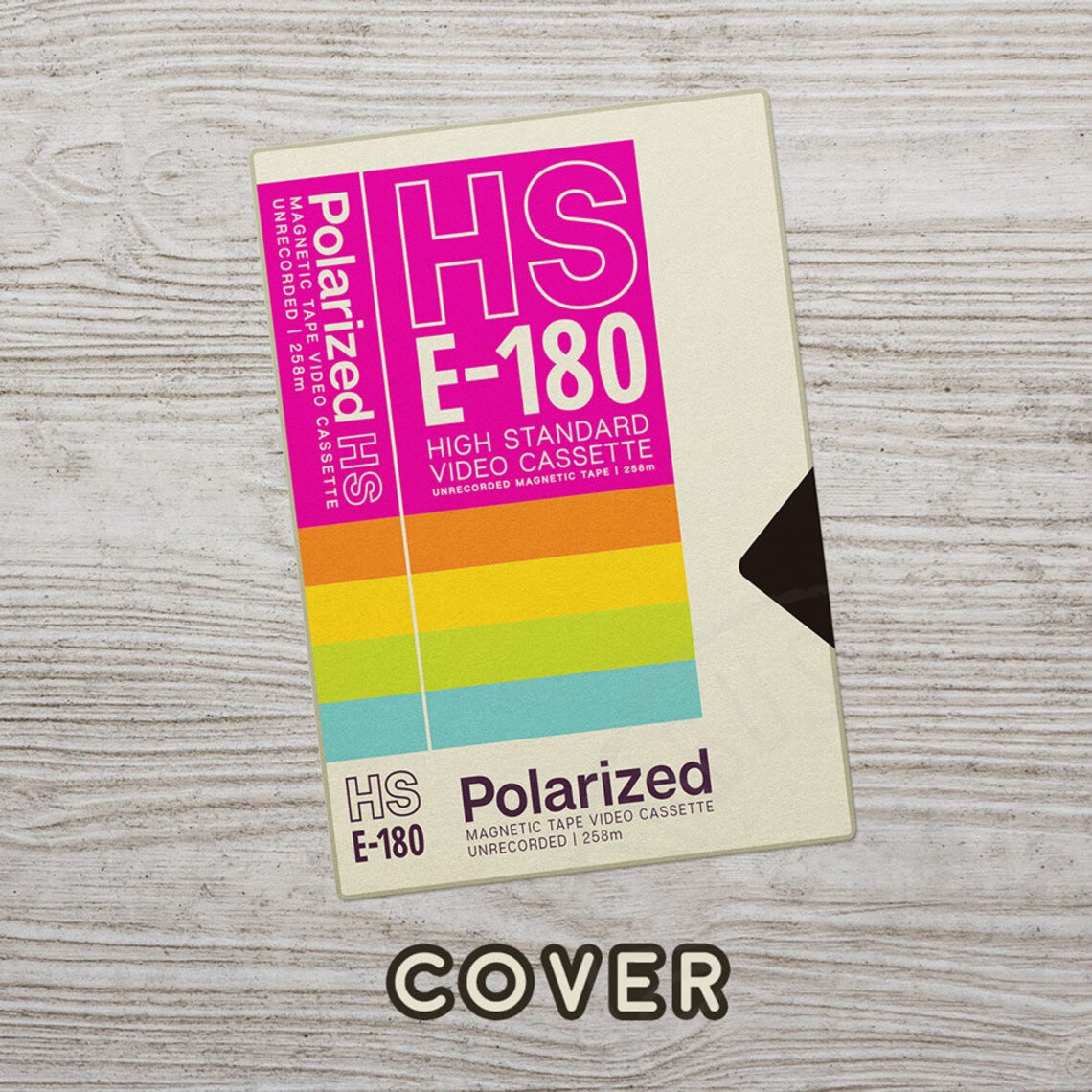 Polarized VHS Vaporwave Vinyl Sticker Laptop Stickers - Etsy