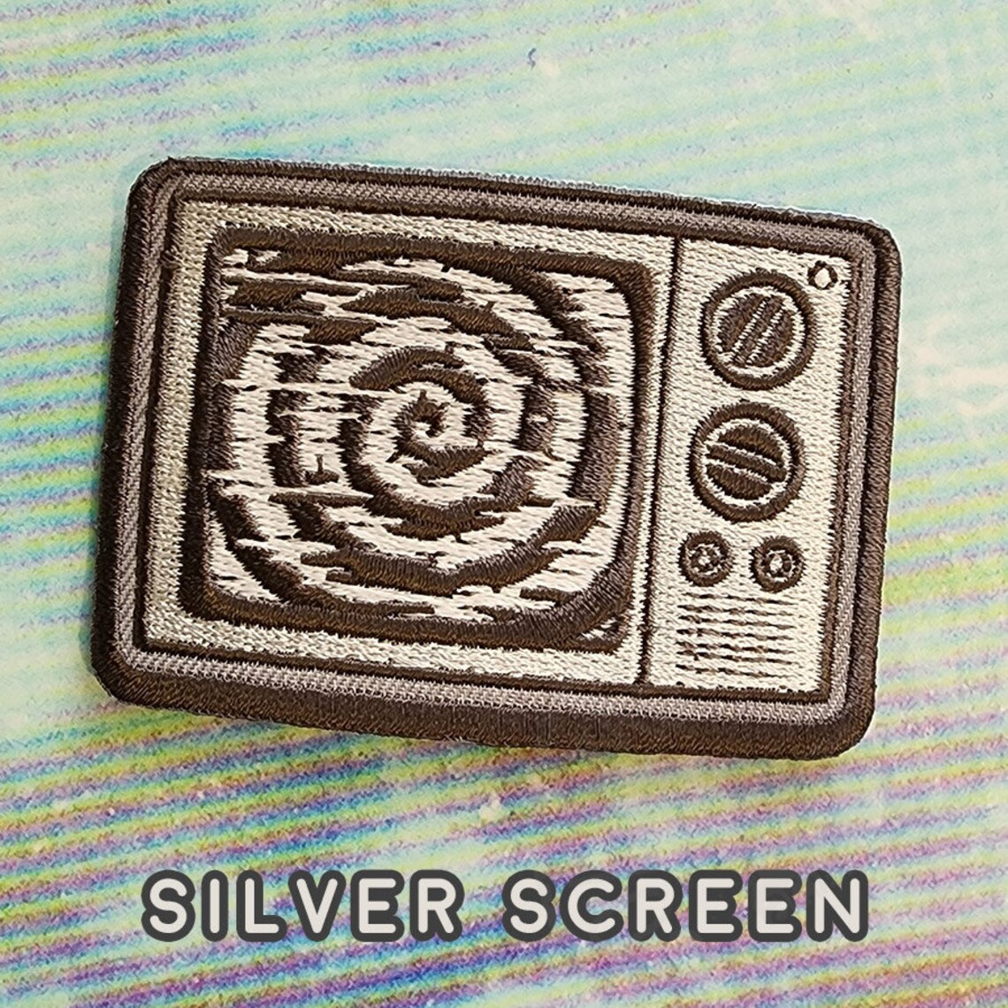 Hypno TV Glow in the Dark Fabric Patch - Etsy