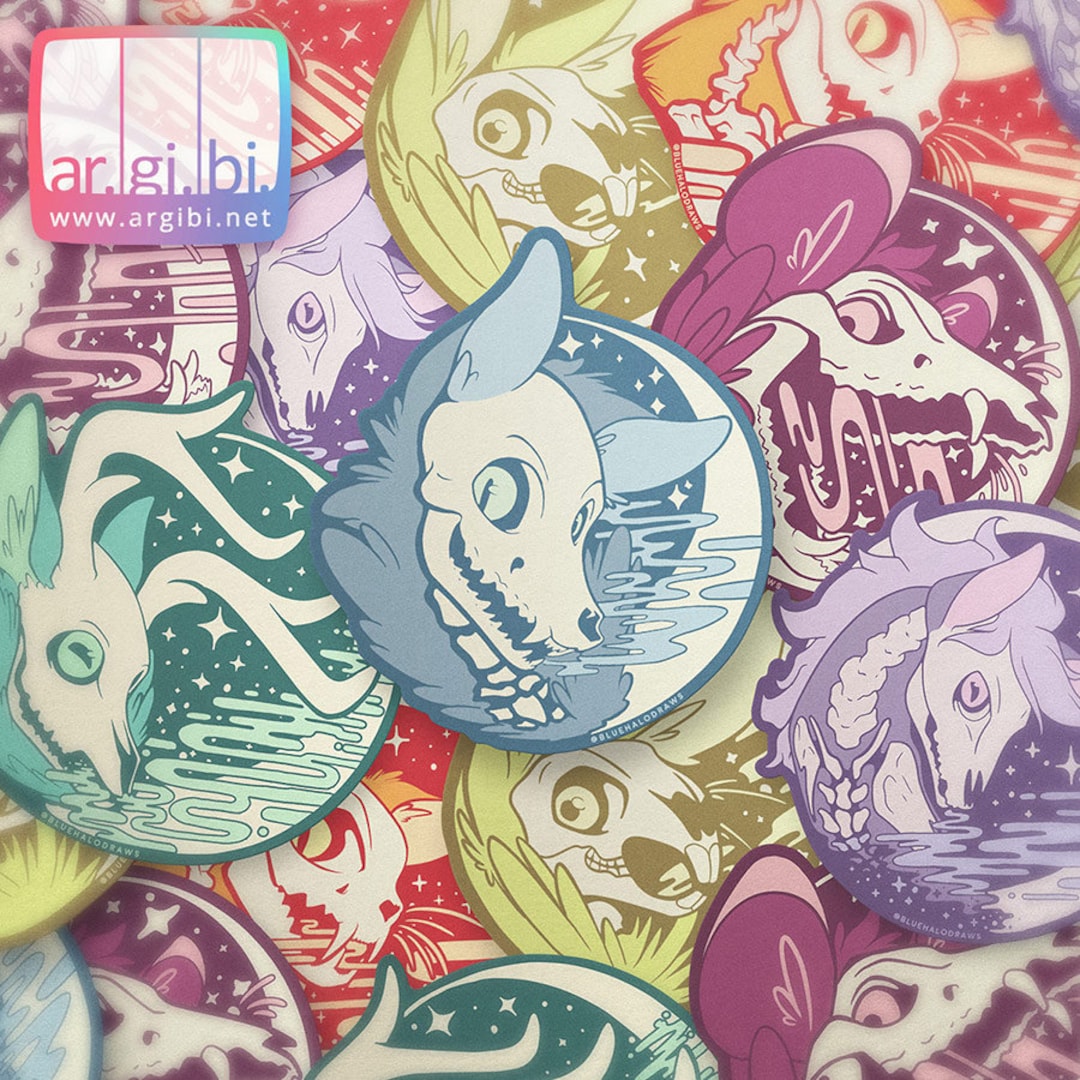 Ghost Animal Vinyl Sticker | Glow in the Dark or Normal Vinyl - Laptop ...