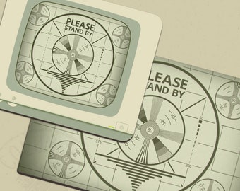 Tv Test Pattern - Etsy