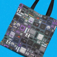 Video Game Tote Bag - Etsy