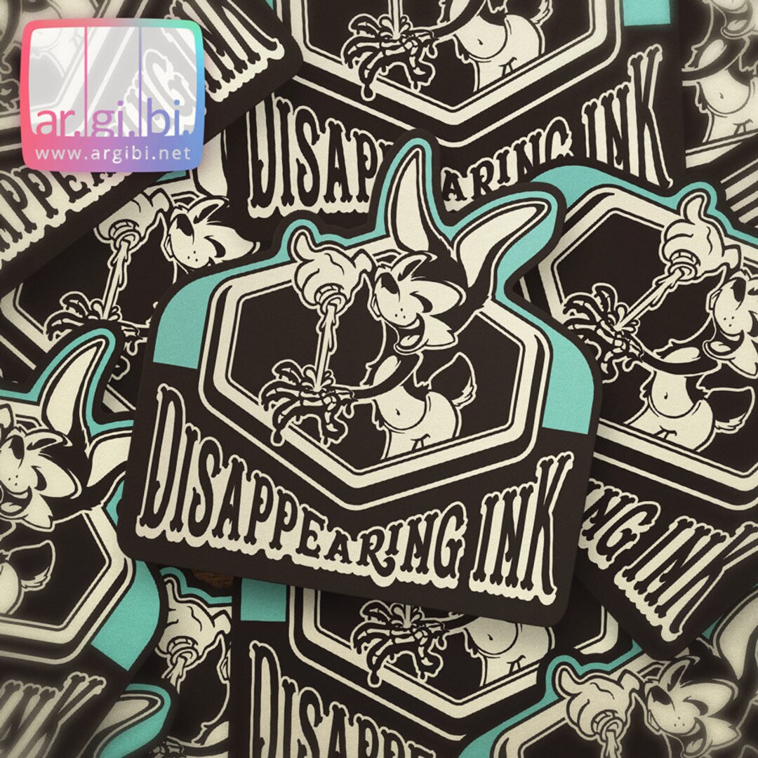 Acme Disappearing Ink Logo | Vinyl Sticker - Etsy