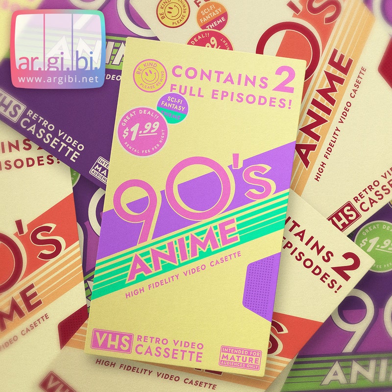 90s Anime Vhs Tapes - Etsy