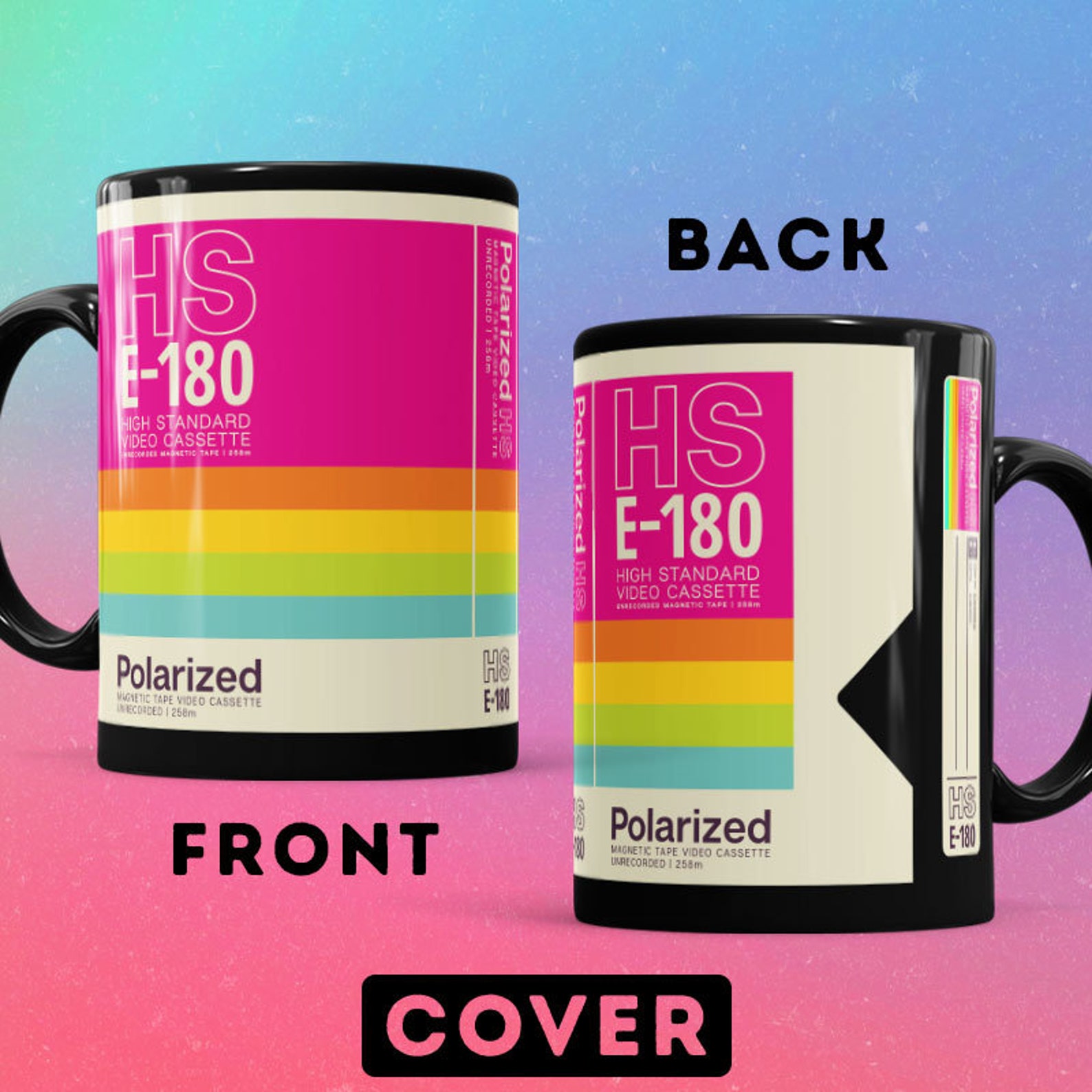 Polarized VHS Vaporwave Ceramic Mug - Etsy