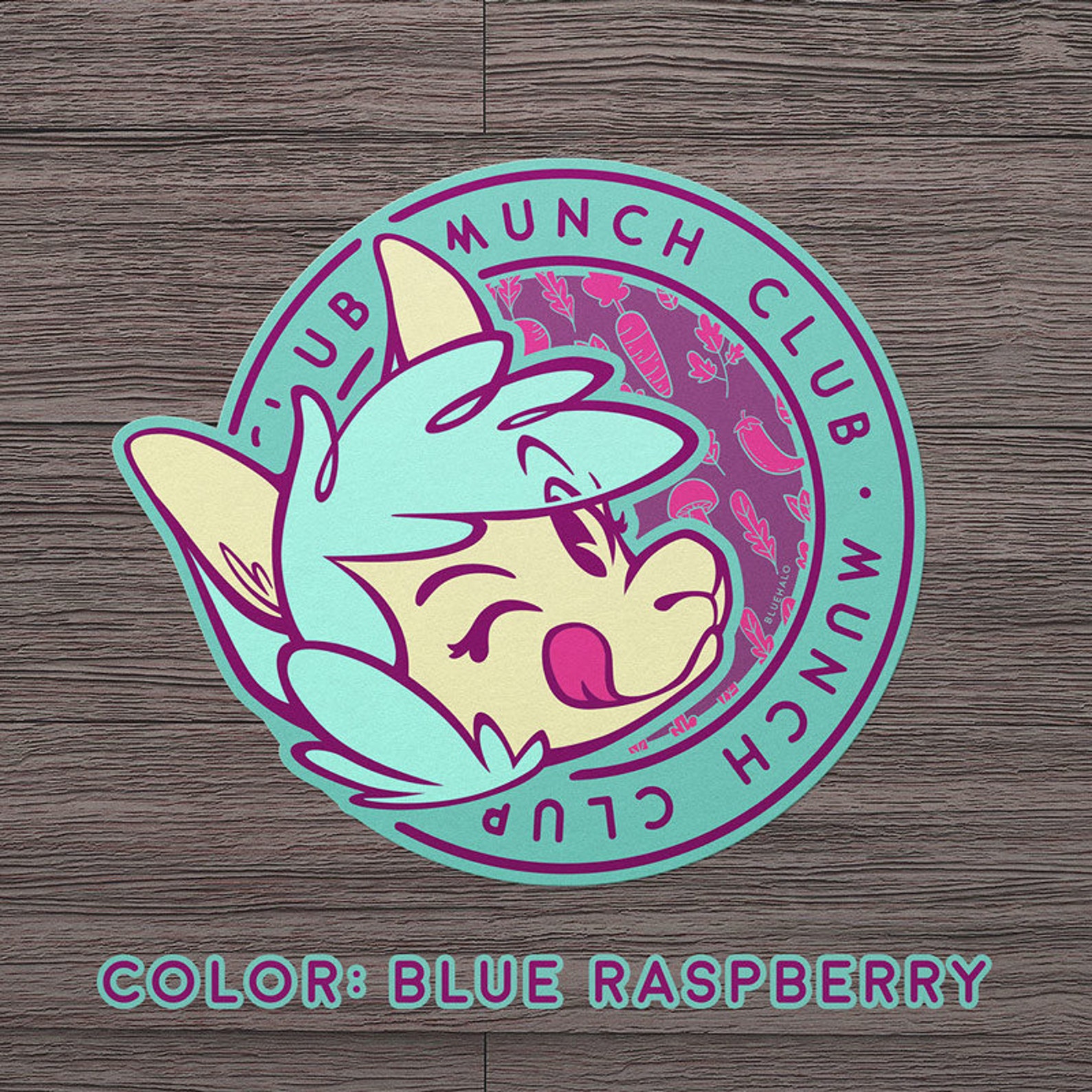 Munch Club Alpaca Cartoon Vinyl Sticker - Etsy