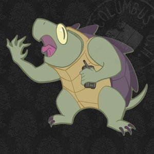 Kaiju Snappy the Giant Sea Turtle Monster - Etsy