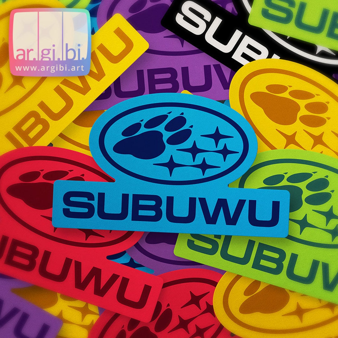 Subuwu Meme - Vinyl Sticker - Etsy
