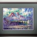 Mount Adams, Washington Watercolor PRINT UNFRAMED Pacific Northwest Art ...