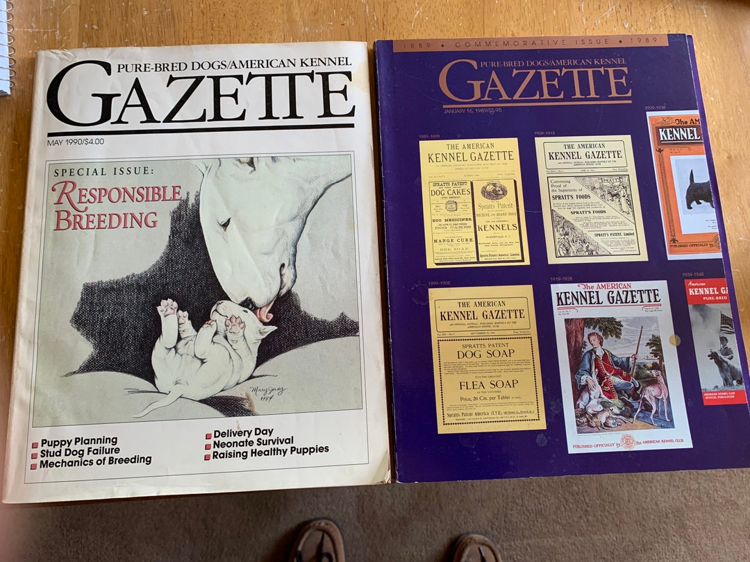 AKC Gazette Commemorative Issue - Etsy
