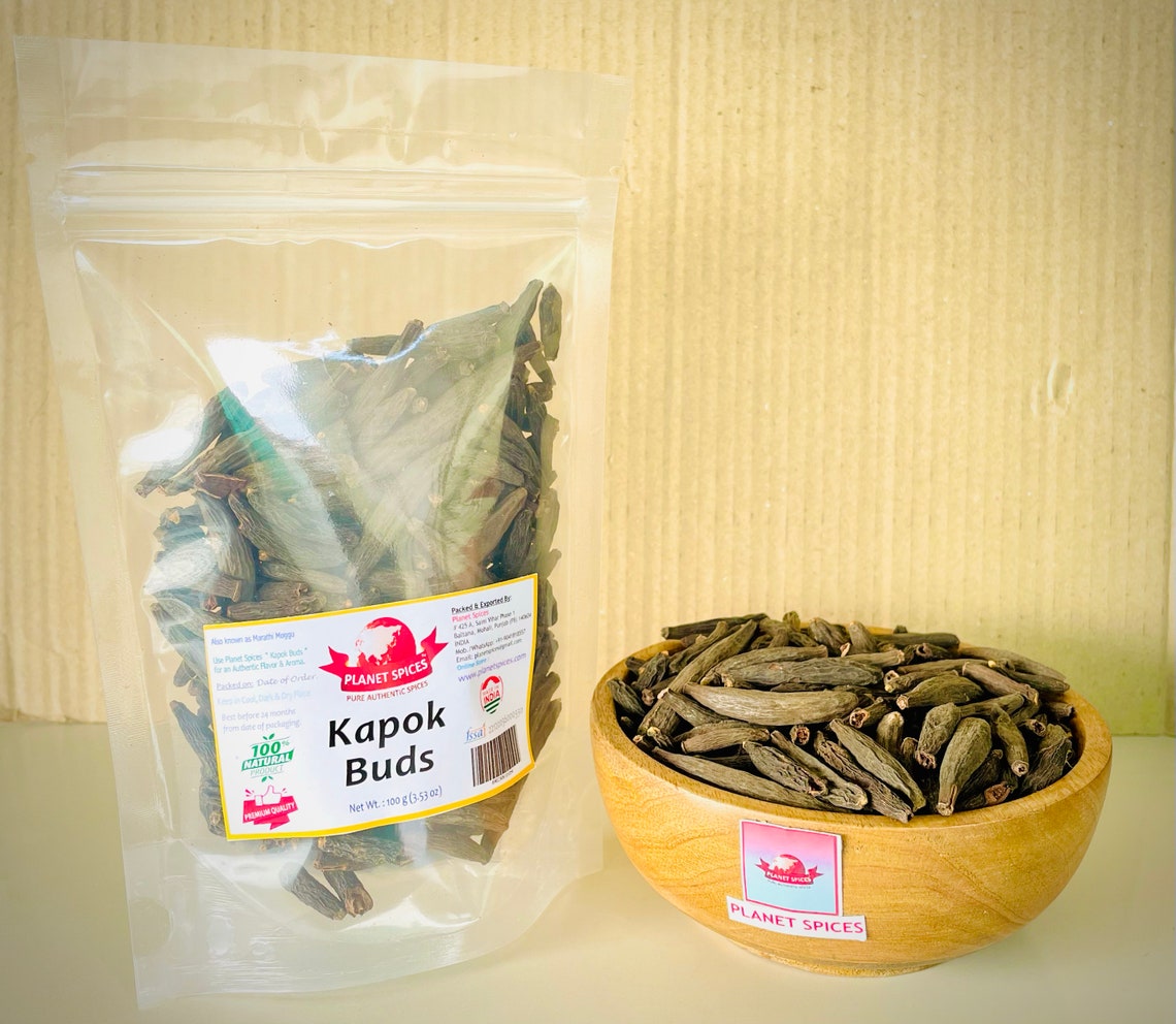 Kapok Buds - Marathi Moggu - Indian Capers - South Indian Cuisine - Etsy