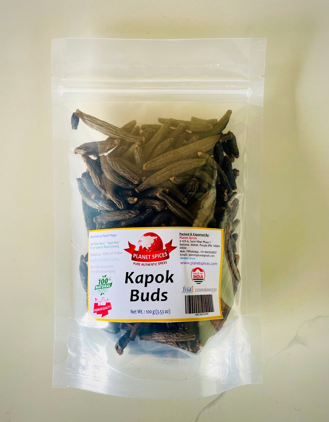 Kapok Buds - Marathi Moggu - Indian Capers - South Indian Cuisine - Etsy
