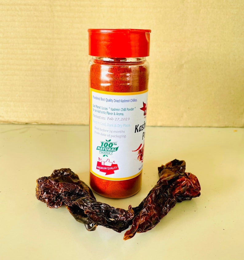 Kashmiri Mirch Powder - Deggi Mirch - Colourful With Mild Heat - Etsy