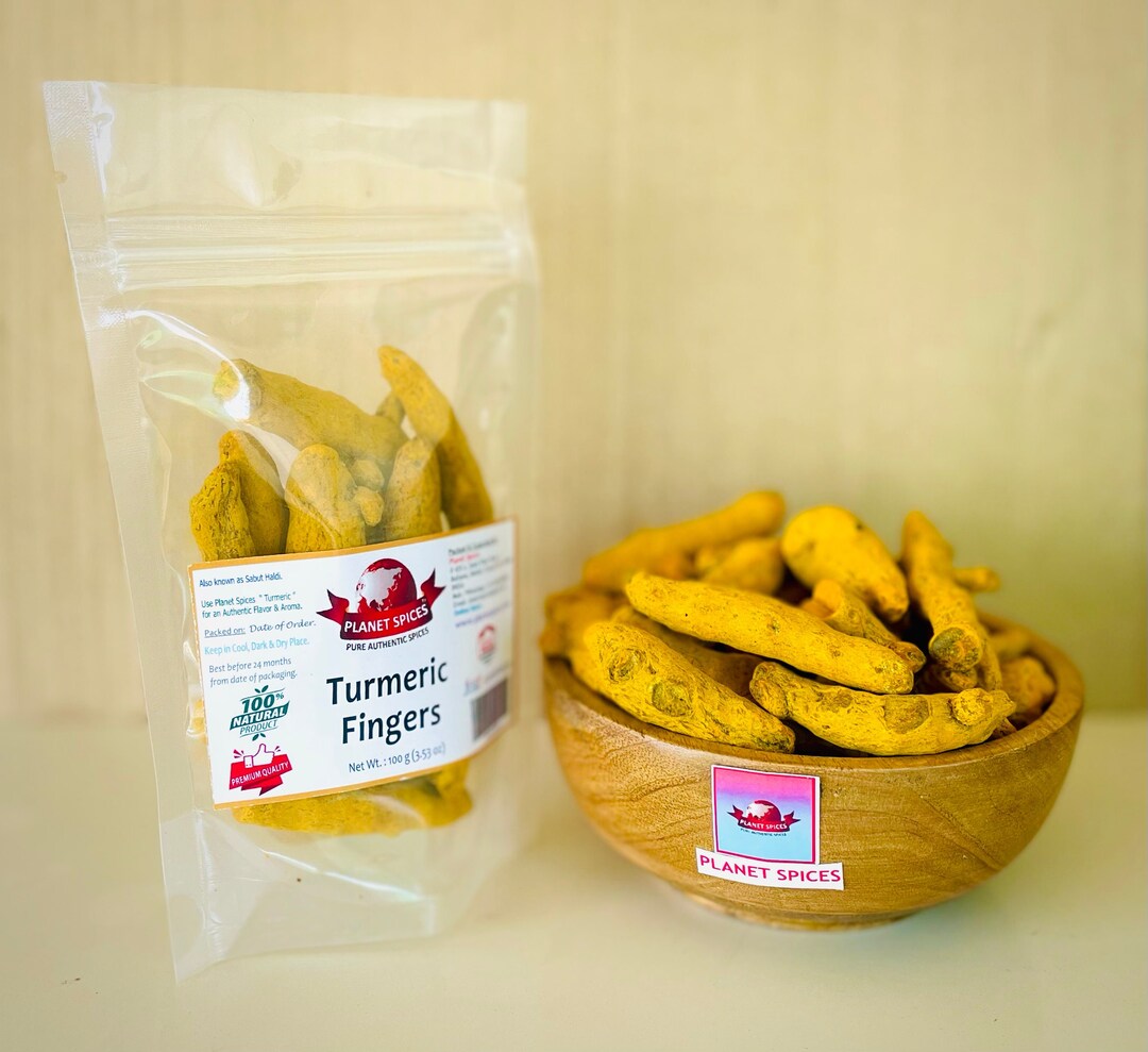 Buy Turmeric Whole Sabut Haldi Dried Turmeric Fingers Online in India ...