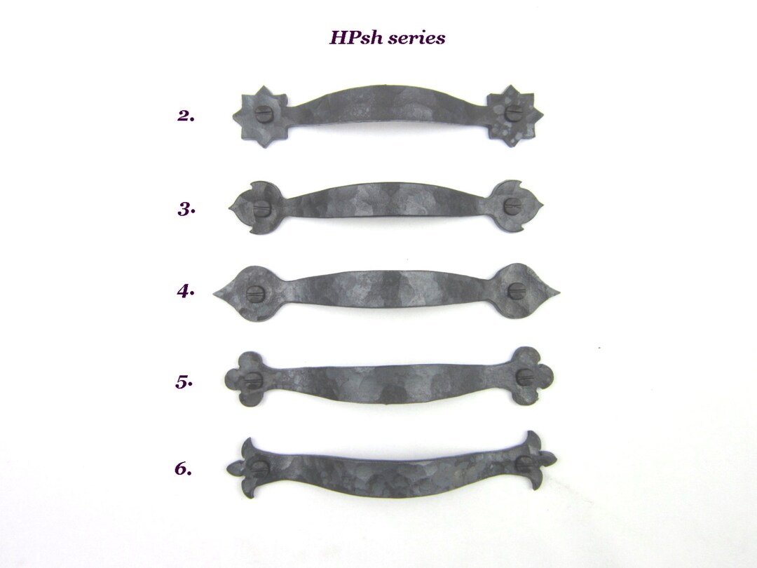 Hpsh Series Rustic Spanish Style Wrought Iron Cabinet Drawer Pull - Etsy