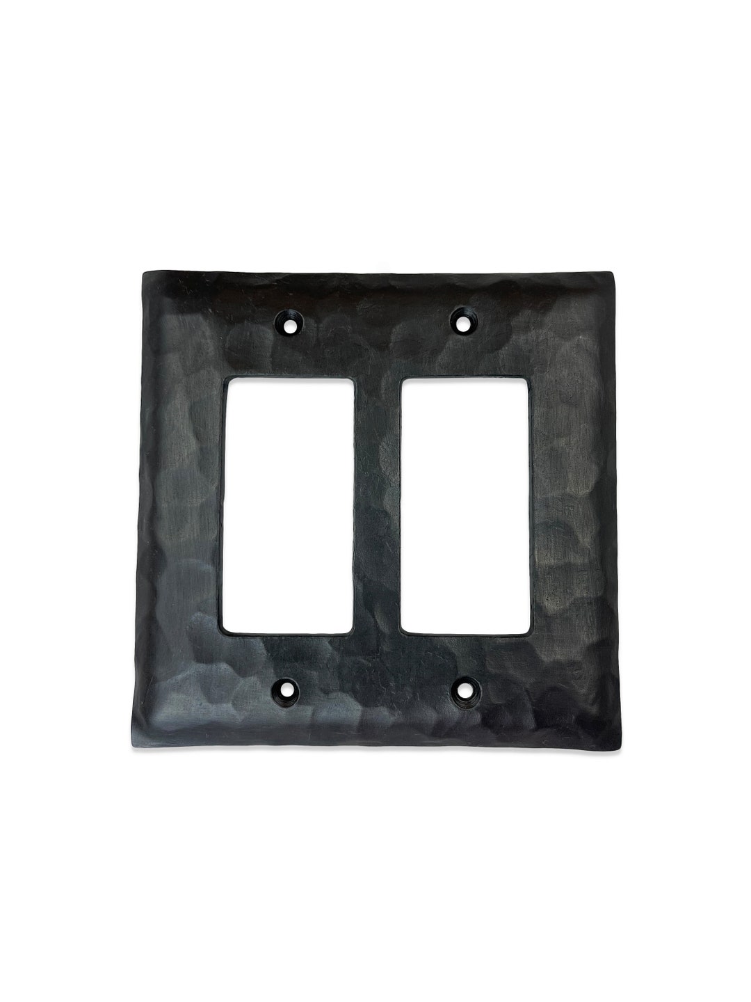 Rustic Farmhouse Iron Switch Plate Double GFI EPH55 - Etsy