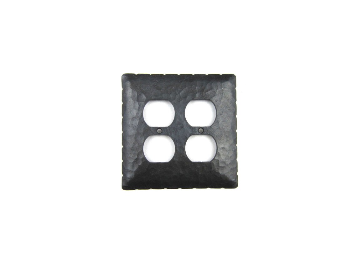 EP4 Series Rancho Style Wrought Iron Switchplate Double Duplex or ...