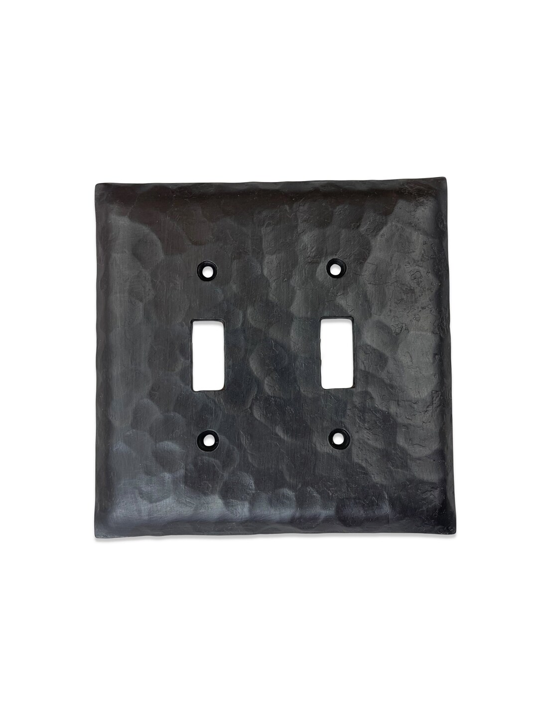 Rustic Farmhouse Iron Switch Plate Double Toggle EPH54 - Etsy